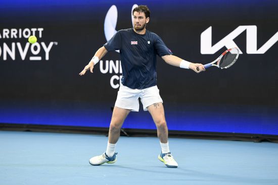 Cameron Norrie Great Britain Hits Forehand Editorial Stock Photo ...