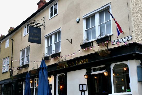 Prince Harry Royal Named Pubs Windsor Editorial Stock Photo - Stock ...