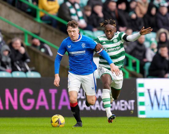 Connor Allan Rangers B Challenges Ball Editorial Stock Photo - Stock ...