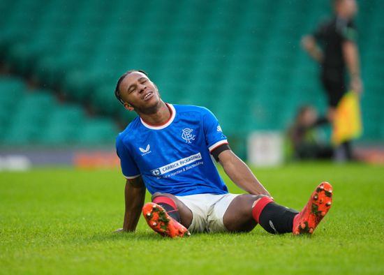 Zakariya Lovelace Rangers B On Ground Editorial Stock Photo - Stock ...