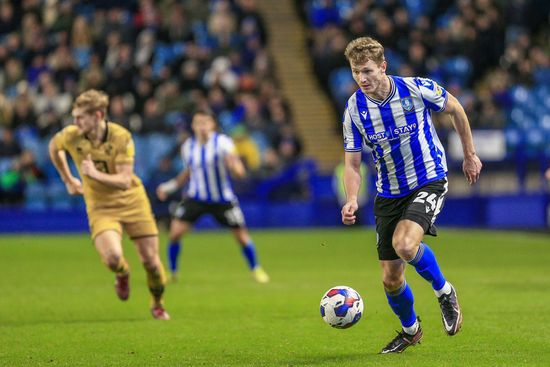 Michael Smith 24 Sheffield Wednesday During Editorial Stock Photo ...