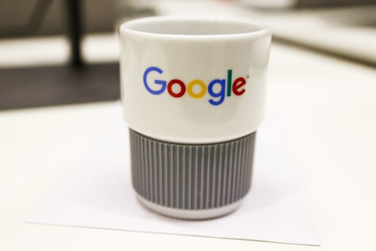 Mug Google Logo Seen Google Office Editorial Stock Photo - Stock Image ...