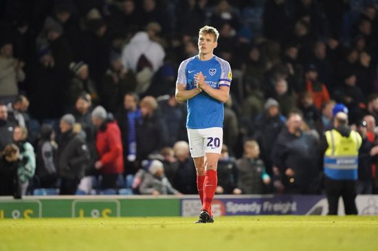 Portsmouth Defender Sean Raggett During Efl Editorial Stock Photo ...