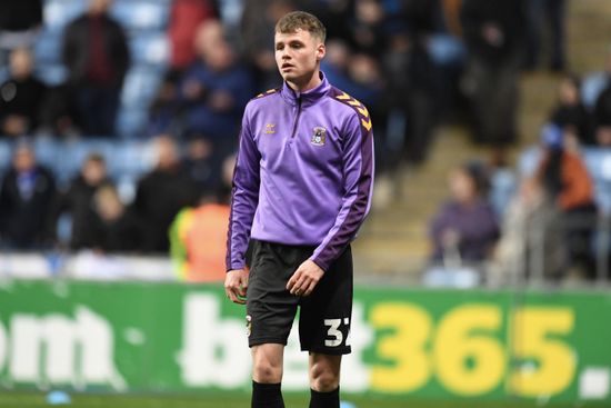 Coventry City Midfielder Jack Burroughs 32 Editorial Stock Photo ...