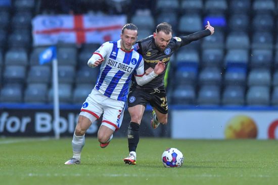 Rochdale Fc Danny Lloyd Fouls Hartlepool Editorial Stock Photo - Stock ...