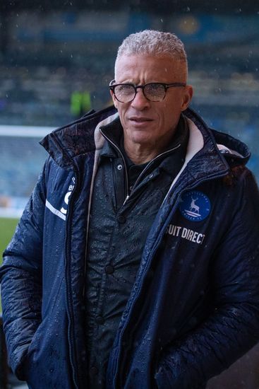Hartlepool United Manager Keith Curle Arriving Editorial Stock Photo ...