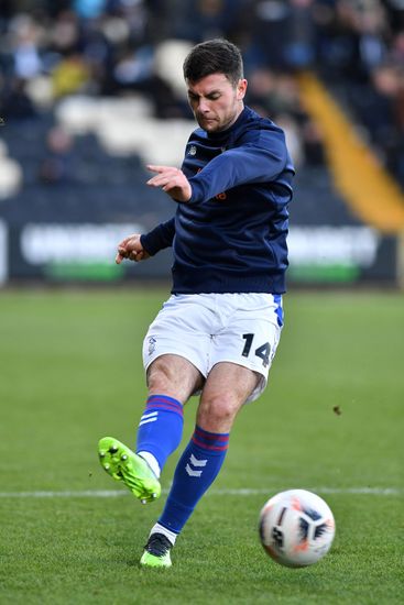 Nathan Sheron Oldham Athletic During Vanarama Editorial Stock Photo ...