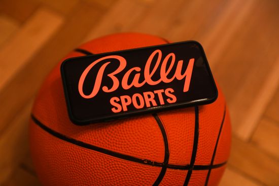Bally Sports Logo Displayed On Phone Editorial Stock Photo - Stock ...
