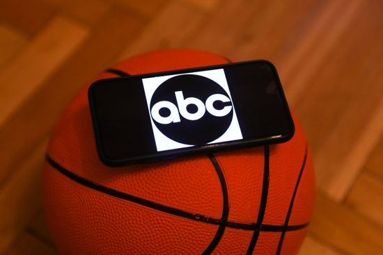 Abc Logo Displayed On Phone Screen Editorial Stock Photo - Stock Image ...