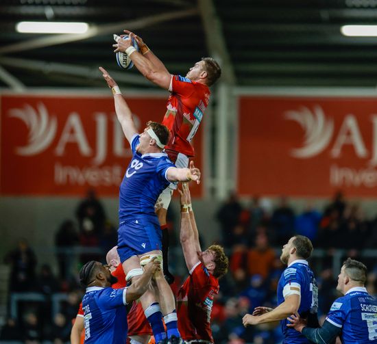 Hanro Liebenberg Leicester Tigers Takes High Editorial Stock Photo ...