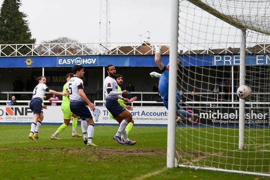Kevin Lokko Ollie Robinson Farnborough Watch Editorial Stock Photo ...