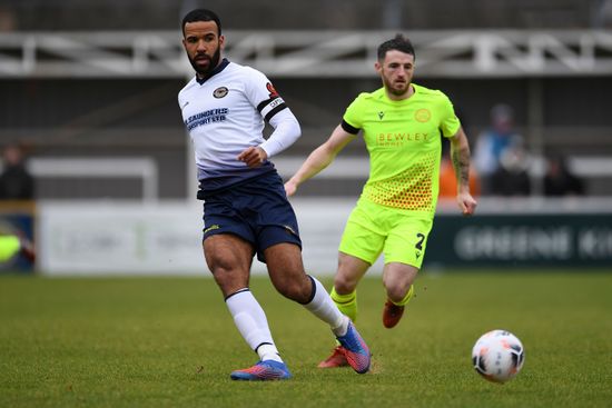 Kevin Lokko Farnborough During Vanarama National Editorial Stock Photo ...