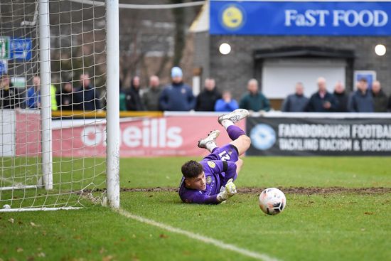 Jed Ward Hungerford Town Saves Penalty Editorial Stock Photo - Stock ...