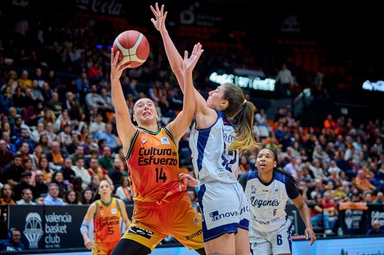 Raquel Carrera Valencia Basket Masa Jankovic Editorial Stock Photo ...