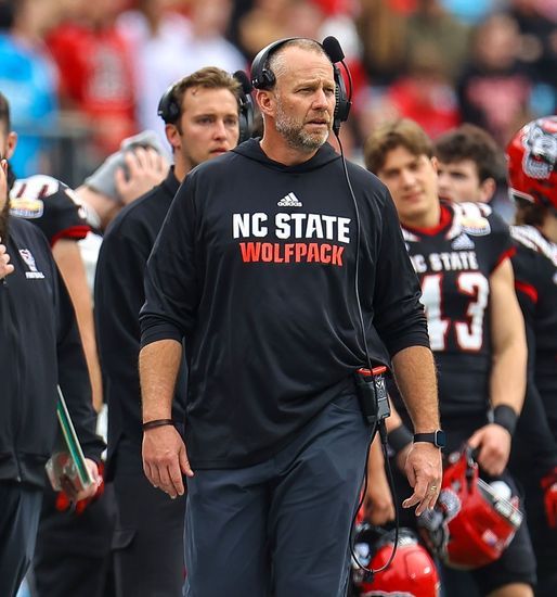 David Doeren Head Football Coach Nc Editorial Stock Photo - Stock Image ...