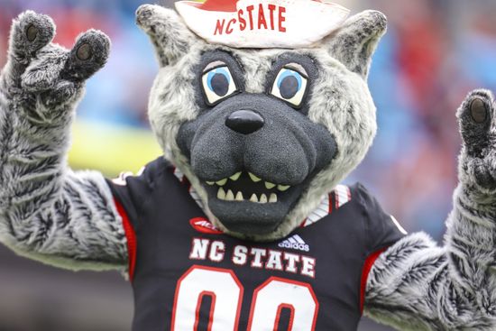Nc State Mascot Ncaa Football Game Editorial Stock Photo - Stock Image ...