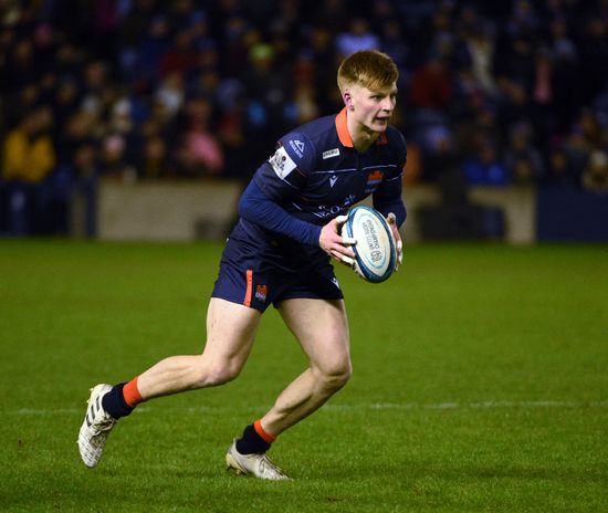Harry Paterson Edinburgh Rugby Full Back Editorial Stock Photo - Stock ...
