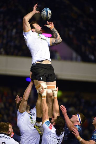 Lewis Bean Glasgow Warriors Lock Wins Editorial Stock Photo - Stock ...