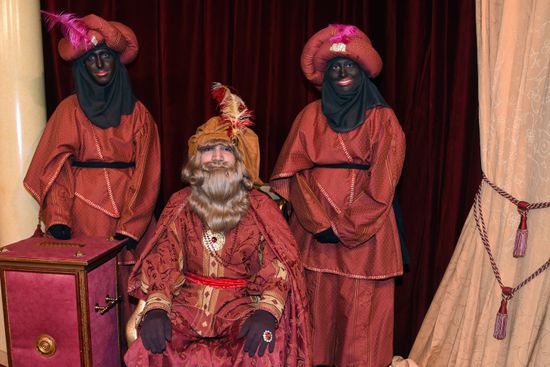 Three Royal Messengers Wise Men Gaspar Editorial Stock Photo - Stock ...