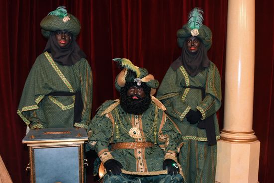 Three Royal Messengers Wise Men Baltasar Editorial Stock Photo - Stock ...