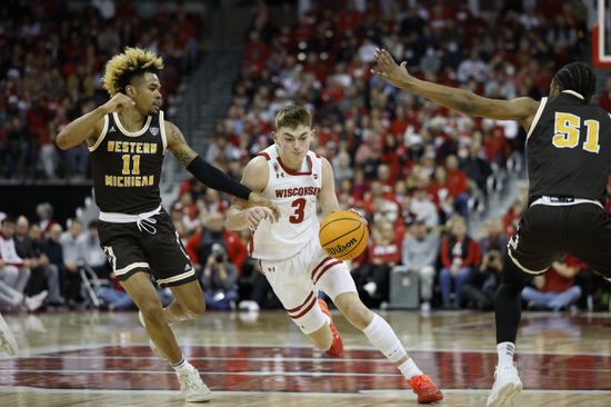 Wisconsin Badgers Guard Connor Essegian 3 Editorial Stock Photo - Stock ...