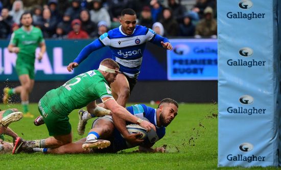 Try Celebrations Ollie Lawrence Bath Rugby Editorial Stock Photo ...