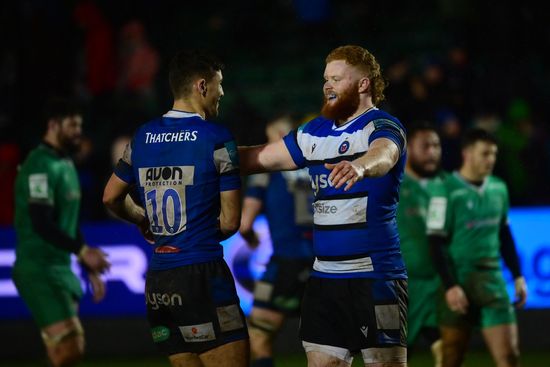 John Stewart Bath Rugby Orlando Bailey Editorial Stock Photo - Stock ...