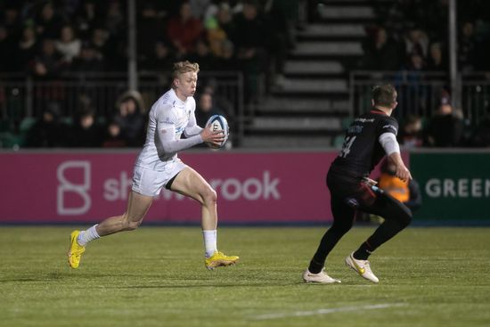 Josh Hodge Exeter Chiefs Action Editorial Stock Photo - Stock Image ...
