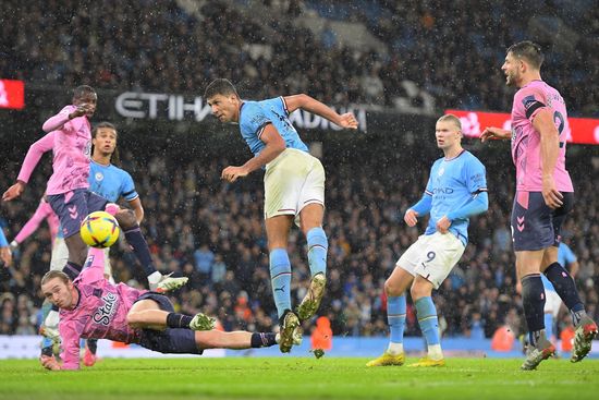 Manchester City Midfielder Rodri 16 Heads Editorial Stock Photo - Stock ...