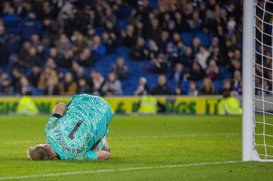 Arsenal Goalkeeper Aaron Ramsdale 1 Saves Editorial Stock Photo - Stock ...