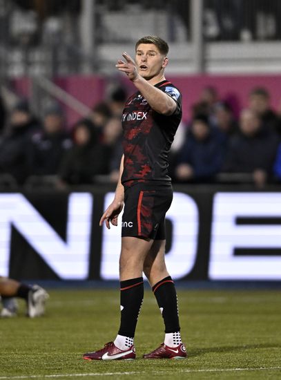 Owen Farrell Saracens Captain During Saracens Editorial Stock Photo ...