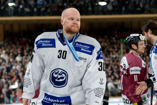 Goalkeeper Janne Juvonen Hc Ambripiotta Editorial Stock Photo - Stock ...