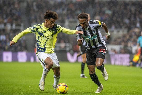 Joe Willock Newcastle United Tyler Adams Editorial Stock Photo - Stock ...