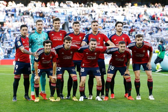 Ca Osasuna Team Group Lineup Osasuna Editorial Stock Photo - Stock ...