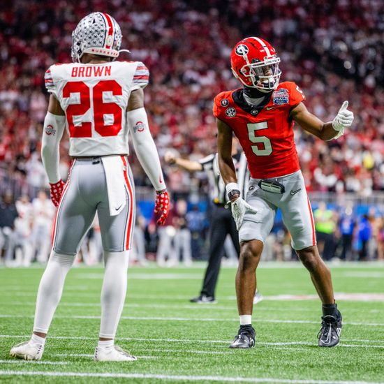Georgia Bulldogs Wide Receiver Adonai Mitchell Editorial Stock Photo ...