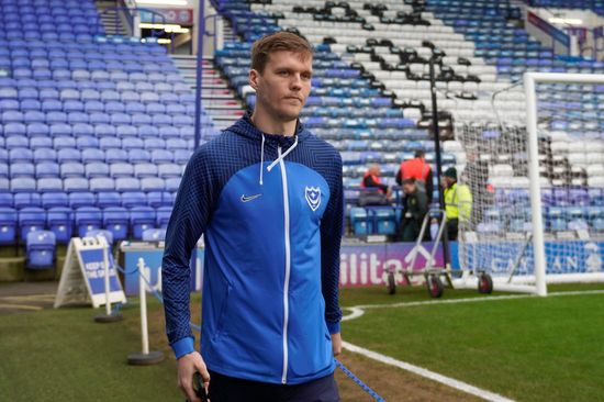 Portsmouth Defender Sean Raggett Arrives During Editorial Stock Photo ...