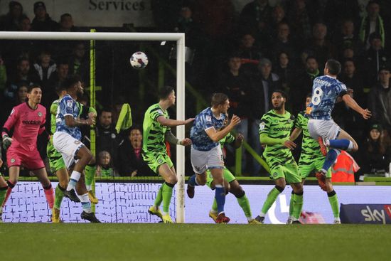 Ben Garrity Port Vale Heads Goal Editorial Stock Photo - Stock Image ...