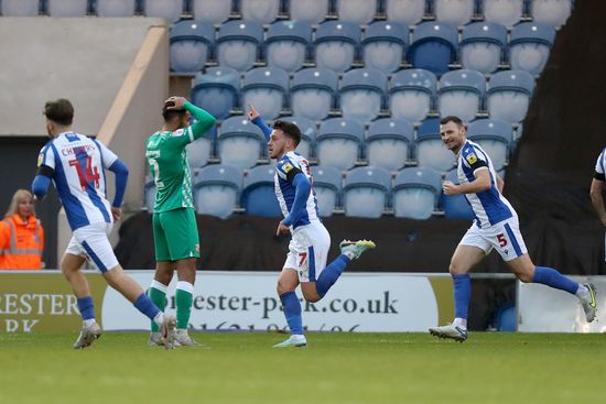 Luke Hannant Colchester United Scores First Editorial Stock Photo ...