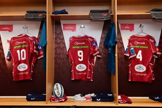 Scarlets Vs Dragons View Scarlets Jerseys Editorial Stock Photo - Stock ...