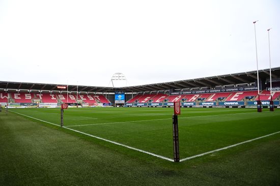 Scarlets Vs Dragons General View Parc Editorial Stock Photo - Stock ...