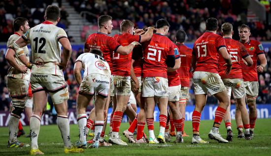 Ulster Vs Munster Munster Celebrate Ben Editorial Stock Photo - Stock ...