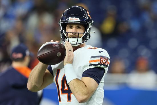 Chicago Bears Quarterback Nathan Peterman 14 Editorial Stock Photo ...