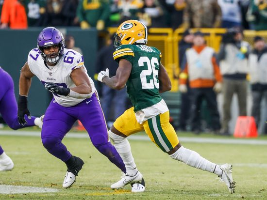 Minnesota Vikings Guard Ed Ingram L Editorial Stock Photo - Stock Image ...