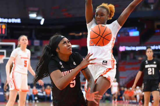 Nc State Wolfpack Forward Jada Boyd Editorial Stock Photo - Stock Image ...