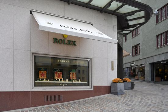 Rolex Watch Shop Window Editorial Stock Photo - Stock Image | Shutterstock