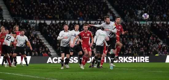 Tom Barkhuizen Derby Clears Ball Out Editorial Stock Photo - Stock ...