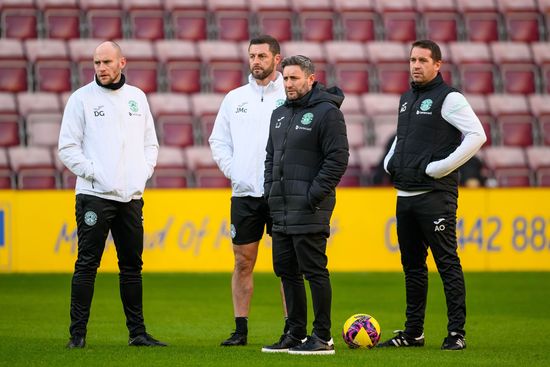 Hibs Assistant Manager David Gray Hibs Editorial Stock Photo - Stock ...