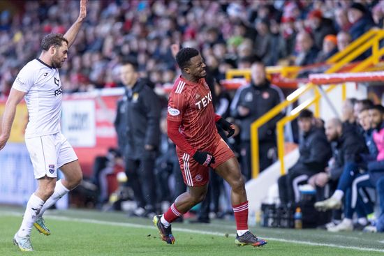 Luis Duk Lopes 11 Aberdeen During Editorial Stock Photo - Stock Image ...
