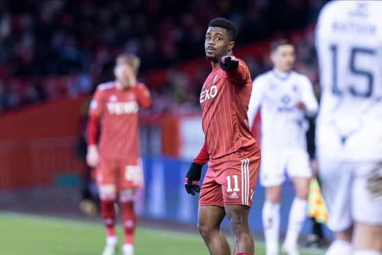 Luis Duk Lopes 11 Aberdeen During Editorial Stock Photo - Stock Image ...