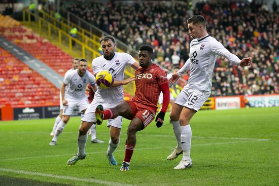 Luis Duk Lopes 11 Aberdeen During Editorial Stock Photo - Stock Image ...